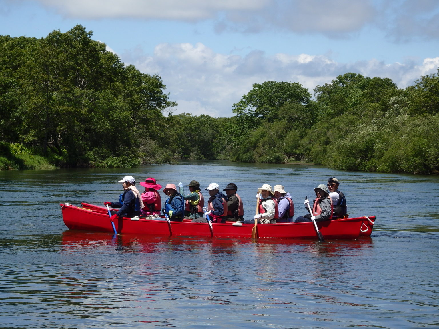 Canoe touring | Grace field
